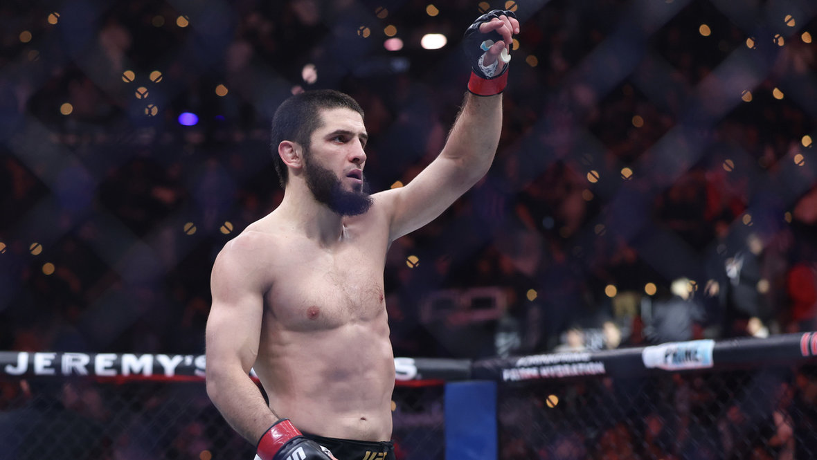 Ислам Махачев — Джек Делла Маддалена 16 ноября 2025 года на UFC 322 ...